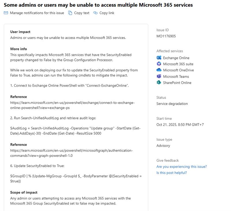 How to create sub folder in M365 groups? It was enabled before and now ...