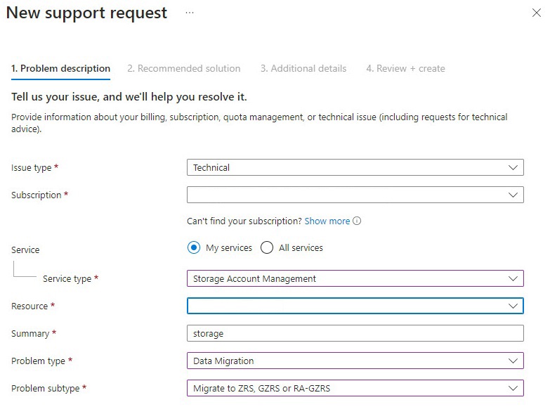 Migrate Storage Account (Gen2 Datalake) from GRS to ZRS - Microsoft Q&A