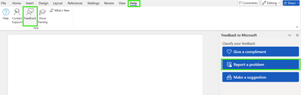 MS Word similarity is not working - Microsoft Q&A