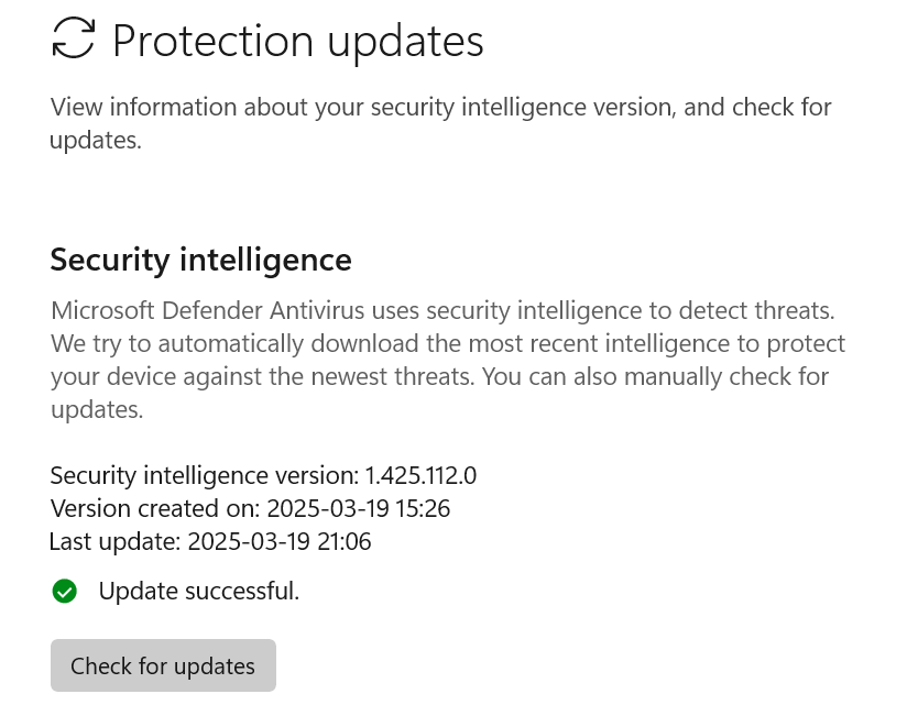 Windows security actions recommended only when logged in as standard user - Microsoft Q&A