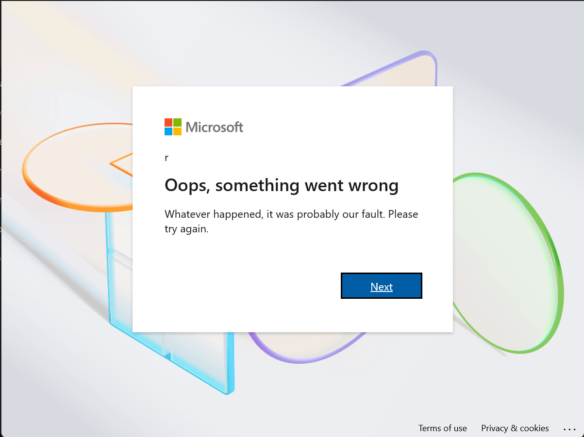 Windows Security Microsoft Account Login - Microsoft Q&A