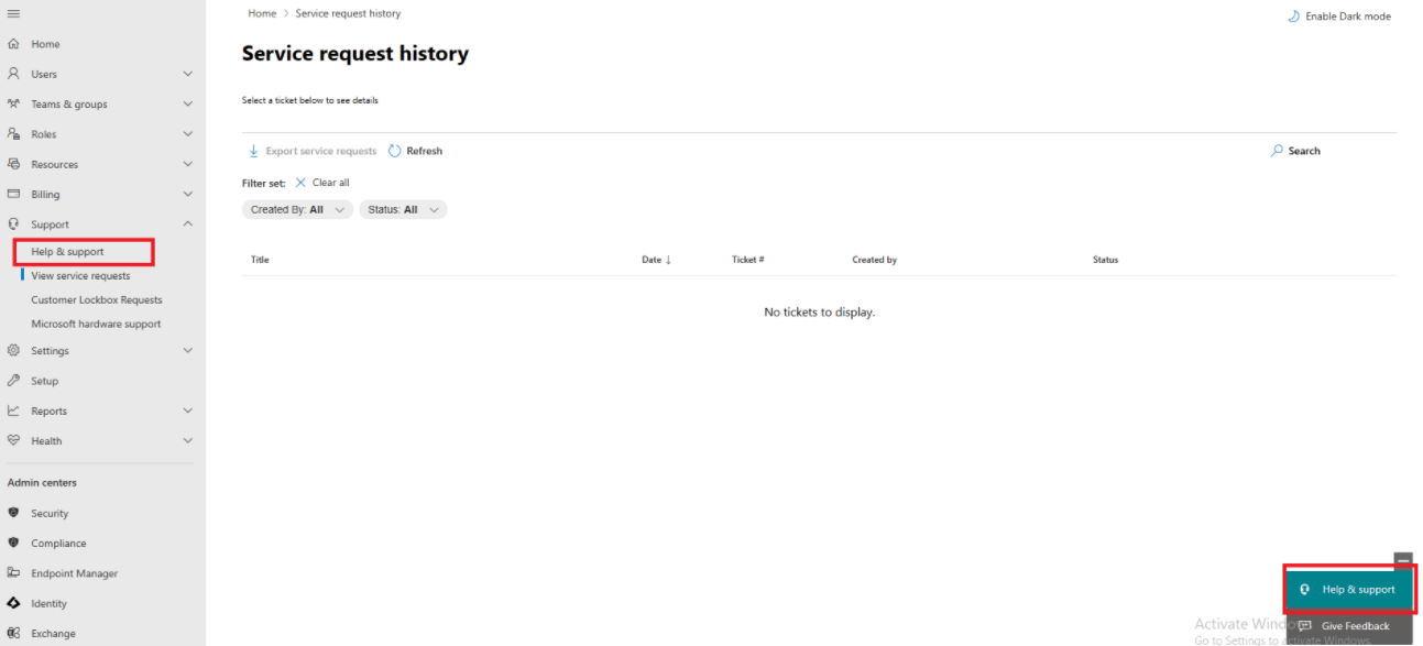 Does Microsoft have any apps that are a ticketing system or helpdesk that we can use in a HR ...