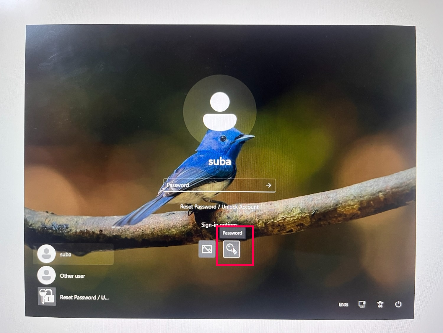 Assistance Required: Password Icon Disappeared on Logon Screen ...