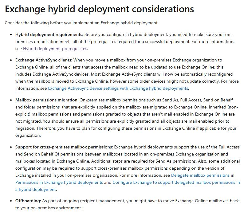 CUTOVER to HYBRID -- Is it possible - Microsoft Q&A