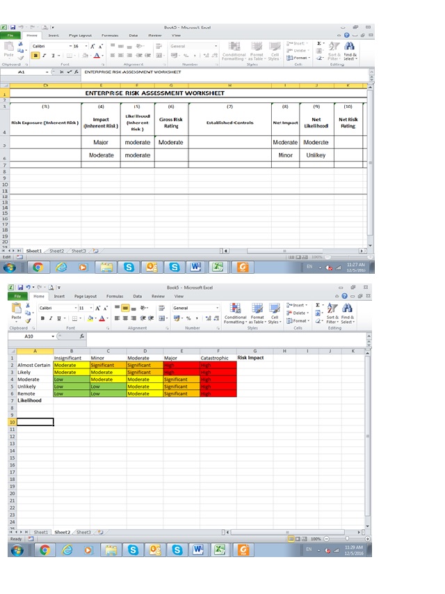 Auto fill risk matrix - Microsoft Q&A