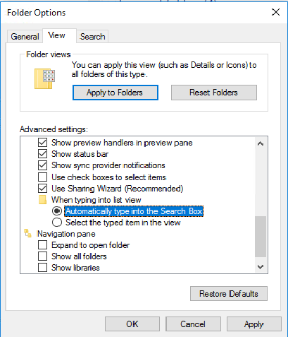 Windows Explorer search options - Microsoft Q&A