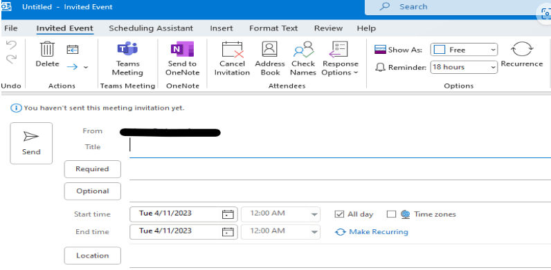 How to make "Required" and "Optional" appear by default in all New ...
