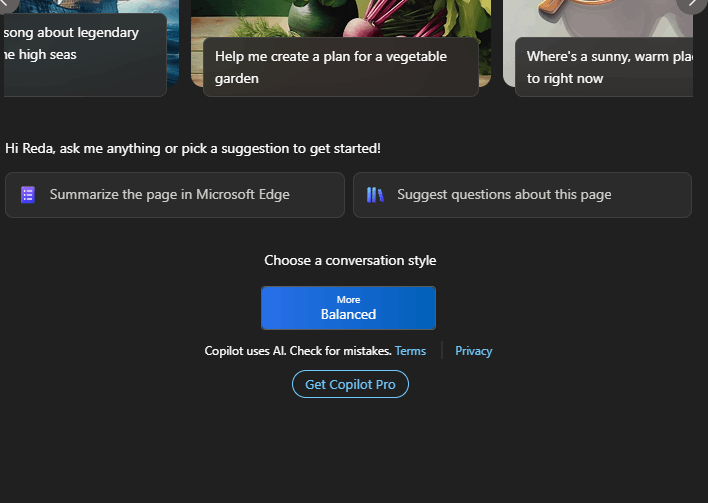 Choose a conversation style Bing AI - Microsoft Q&A