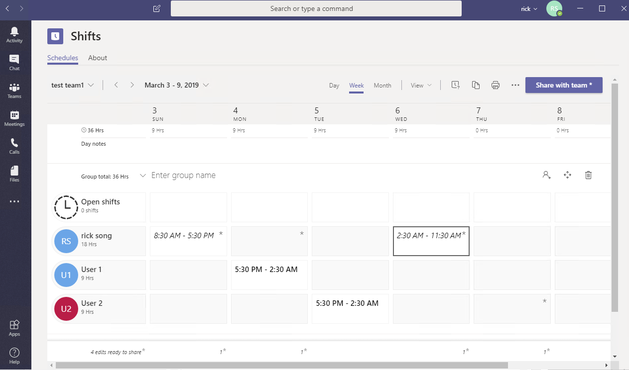 Shift Handover in Microsoft Teams - Microsoft Q&A