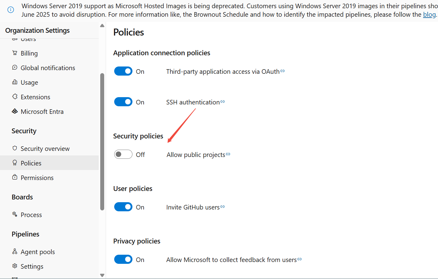 Unable to Add Personal Access Token in Azure DevOps - Microsoft Q&A