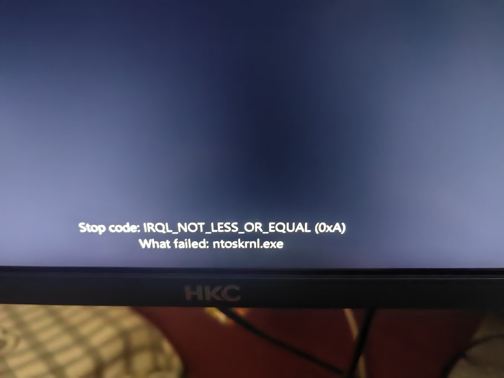 StOp COde: PAGE FAULT IN_NONPAGED AREA (0X5O) - Microsoft Q&A