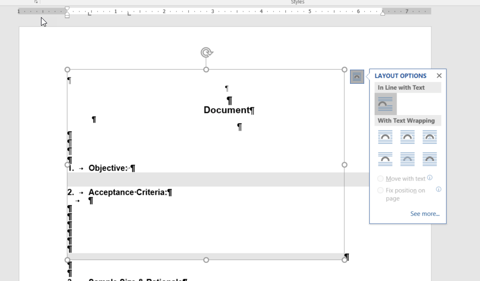 Insert image goes to back - Microsoft Q&A