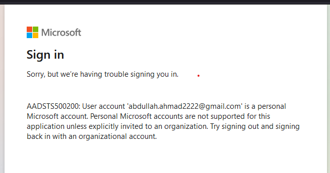 Unable to access ADMIN CONSOLE even with URL - Microsoft Q&A