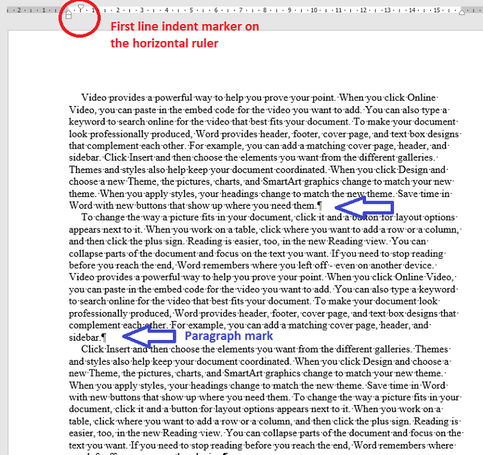 First line indent not working in Microsoft Word. - Microsoft Q&A