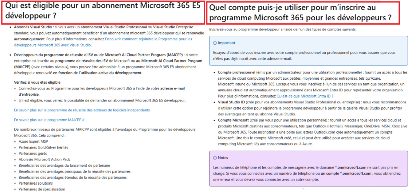Microsoft 365 Developer Program - Microsoft Q&A