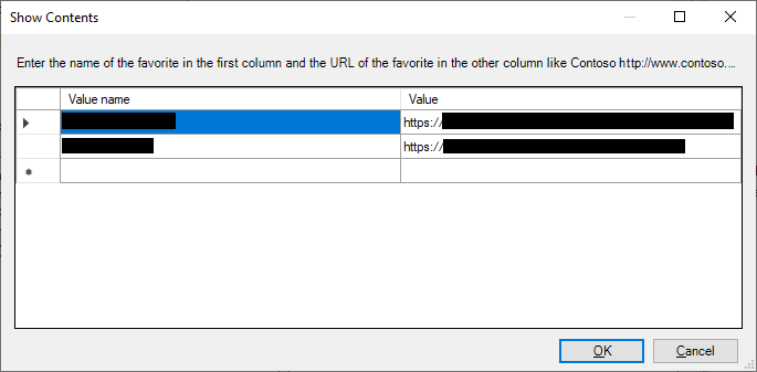 How do I configure group policy for Microsoft Edge Favorites ...