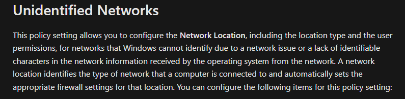 "Unidentified Network" Connected to Computer in Event Viewer > Network ...