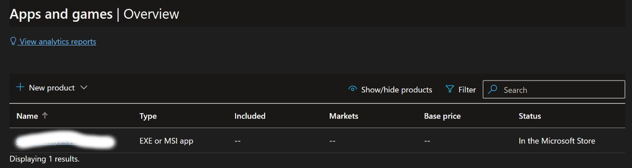 How to set pricing for an app in windows store - Microsoft Q&A