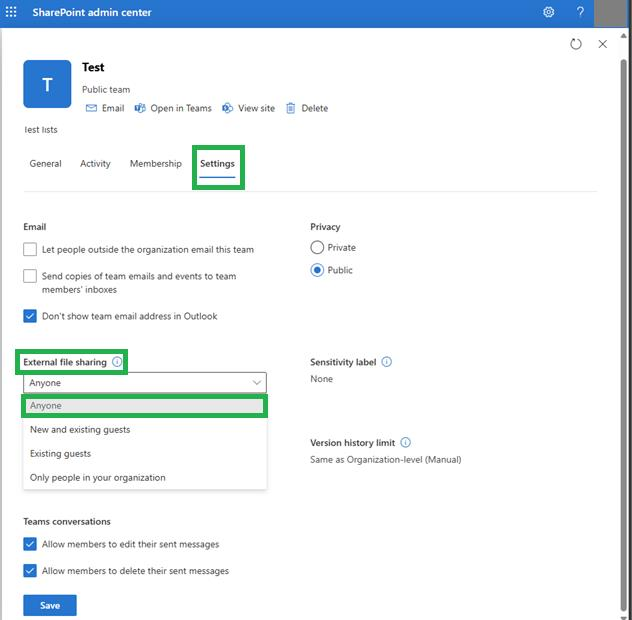 External Sharepoint Sharing without OTP or Login - Microsoft Q&A
