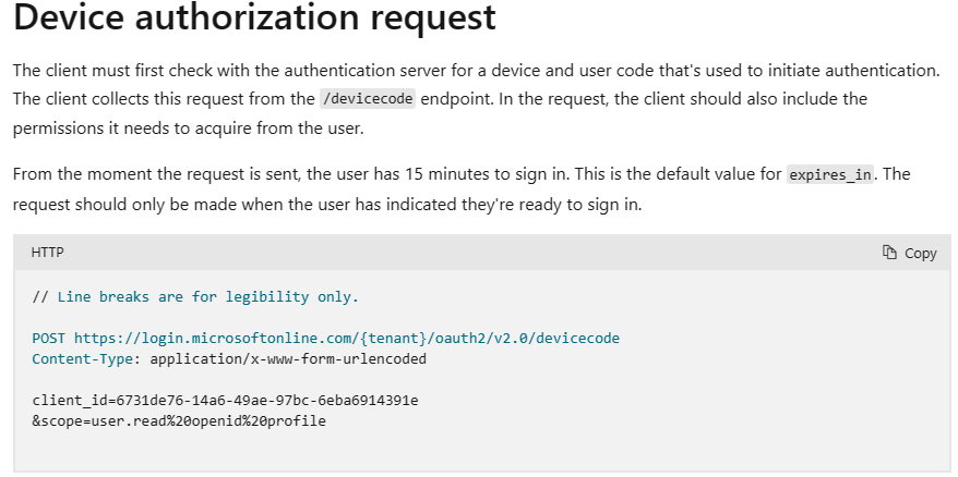 scp field in Device Flow access token not showing the scopes we added ...