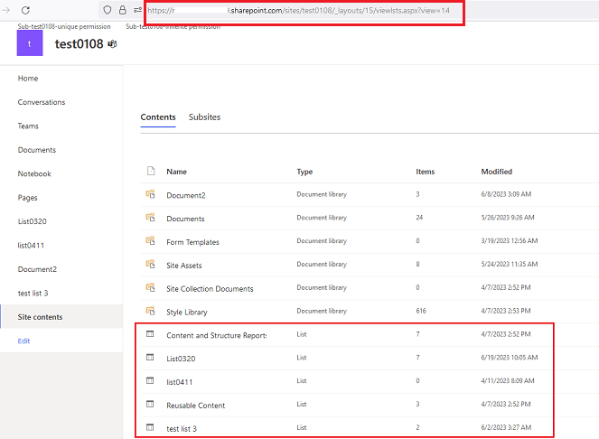 On Sharepoint: How to display all lists created on sharepoint (I.e. lists equivalent of a ...