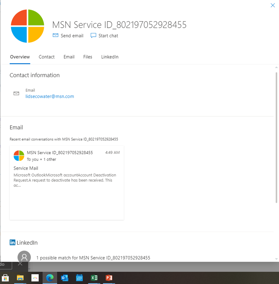 Account deactivation Request - Microsoft Q&A
