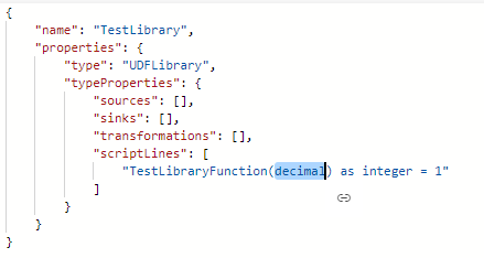 Errors when trying to use decimal type arguments in a Data Flow Library Function - Microsoft Q&A