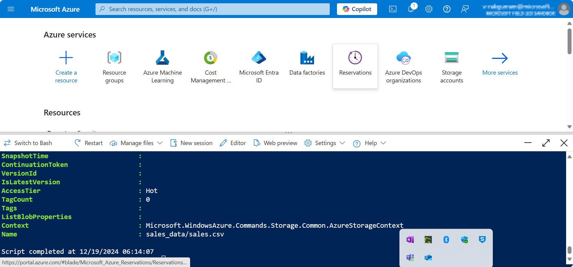 Errors in the Azure Synapse launch - Microsoft Q&A