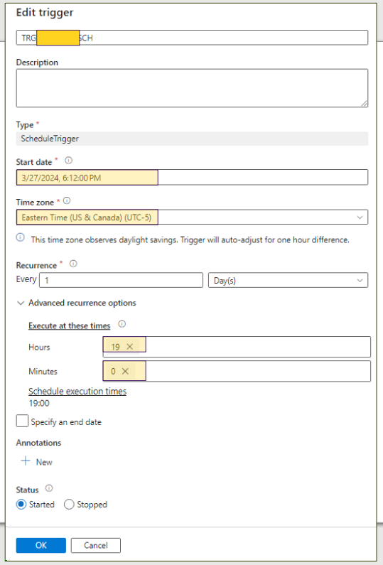 Schedule Trigger not working even after week creation? - Microsoft Q&A Schedule Trigger not working even after week creation? - Microsoft Q&A