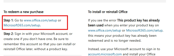 How to redeem my Office 2021? - Microsoft Q&A