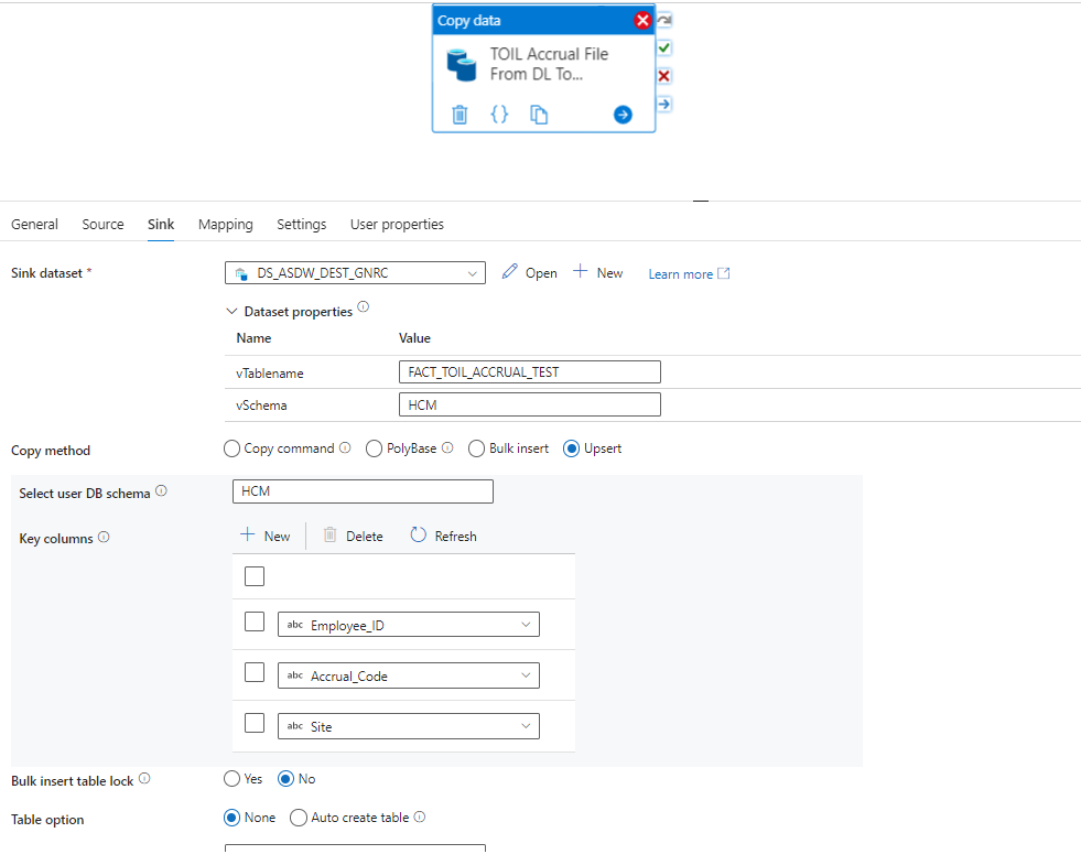How to upsert *.xlsx file from Data Lake to DB table in Azure Data ... How to upsert *.xlsx file from Data Lake to DB table in Azure Data ...