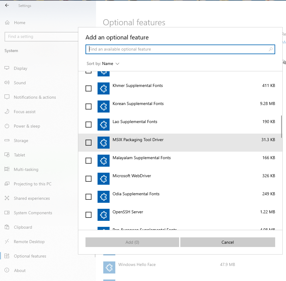I am trying to get windows 10 22h2 and i can't locate Media Feature ...