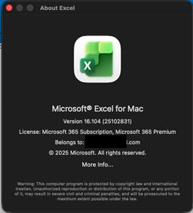 Every time I start Excel I need to reactivate my Office 365 Premium ...