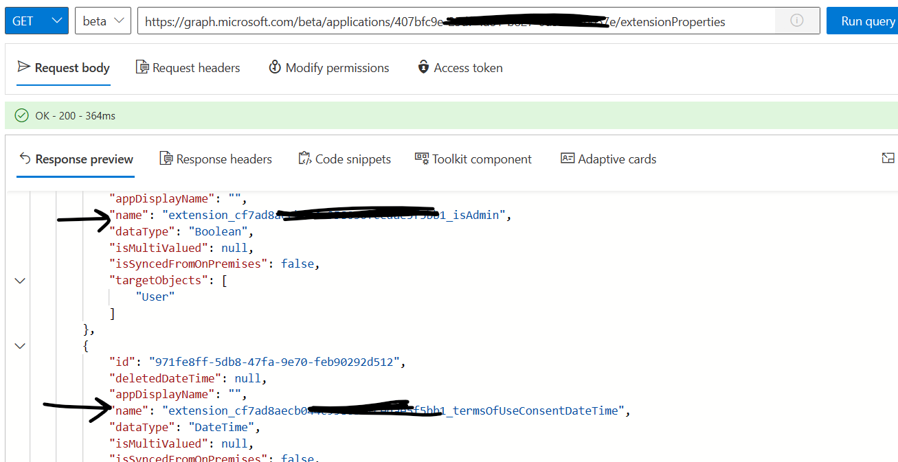 Share Application ExtensionProperties user values across apps ...