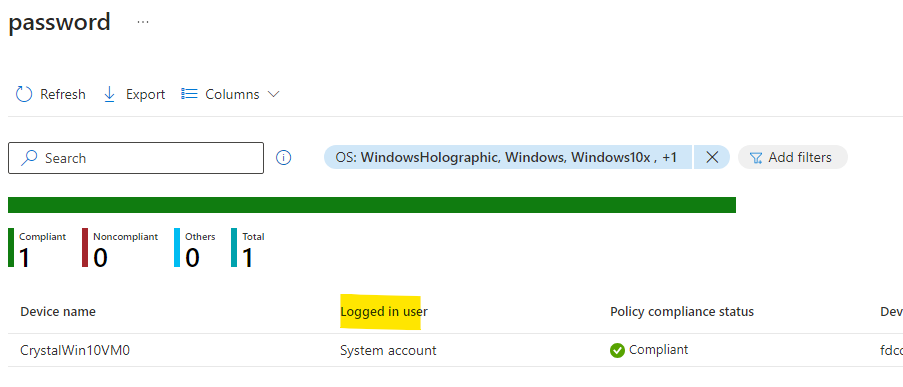 Password complexity Error 2016281112 (Remediation failed) -2016281112 ...