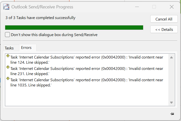 Problem with Outlook - Microsoft Q&A