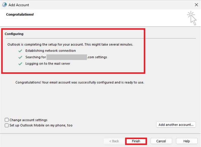 Why won't Outlook Classic let me " try a different account" to activate ...