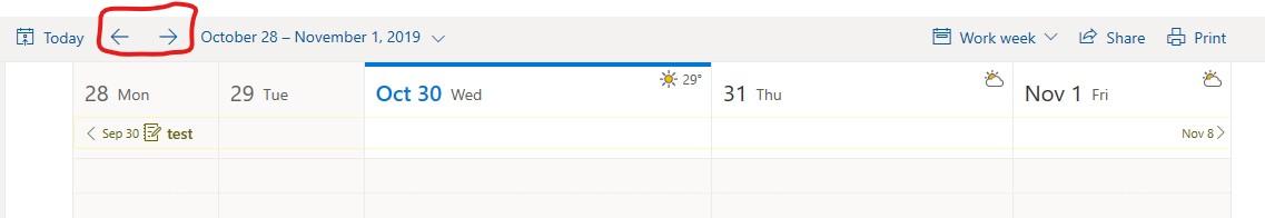 Calendar Scroll bar missing - Microsoft Q&A