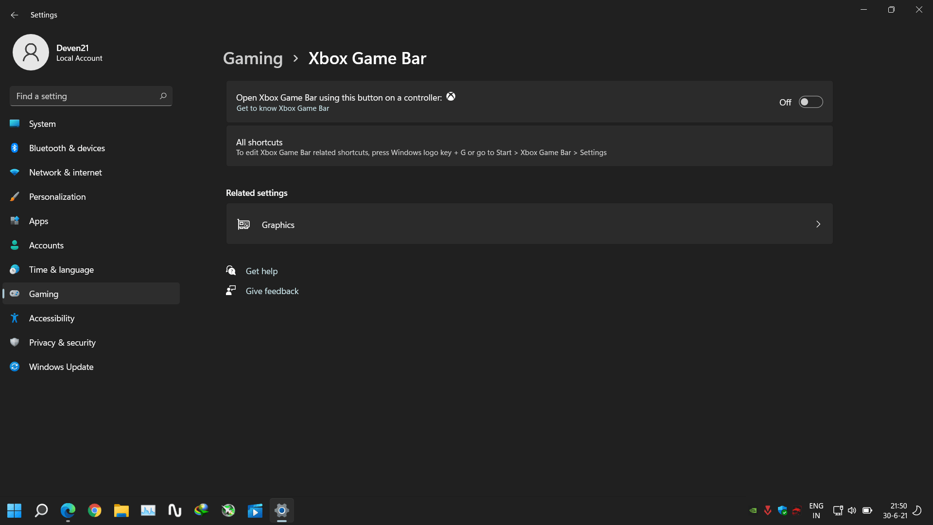 Game Bar in windows 11 - Microsoft Q&A