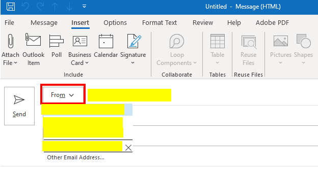 How to change sending mail account? - Microsoft Q&A