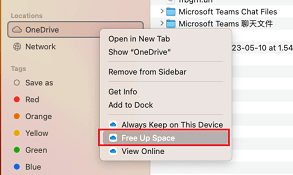 Onedrive space for local files - Microsoft Q&A