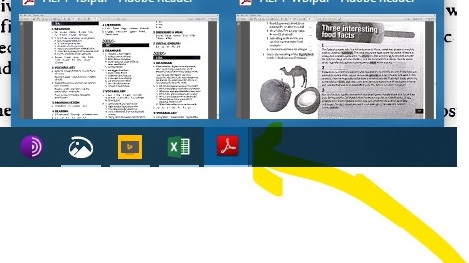 Side by side items in Taskbar - Microsoft Q&A