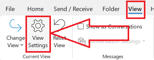 My outlook view has been changed over night and I cannot get it back to ...