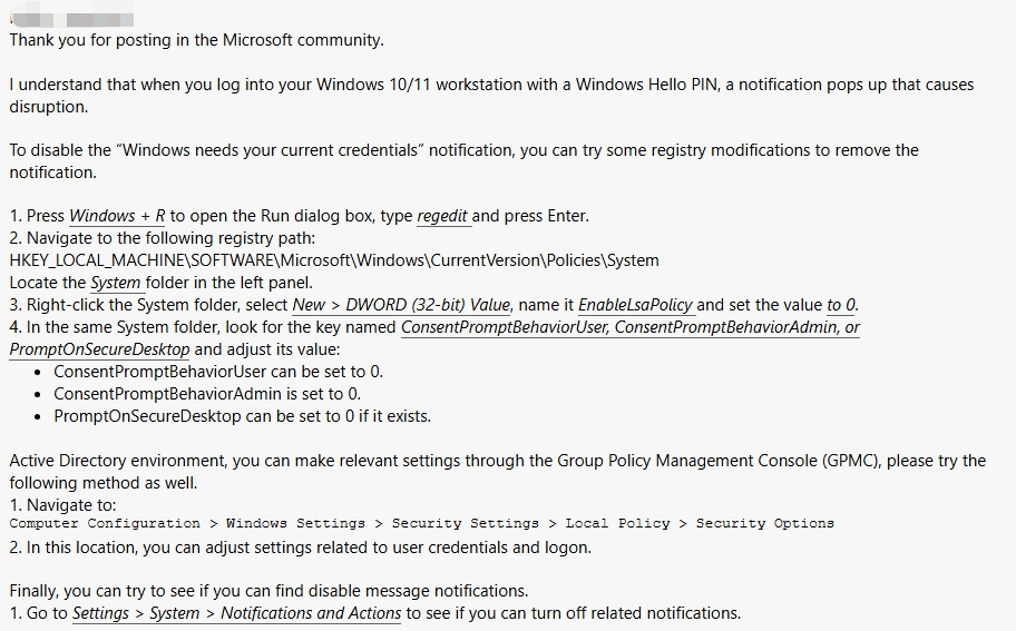 Windows 11H 24H2 user account lock issues - Microsoft Q&A
