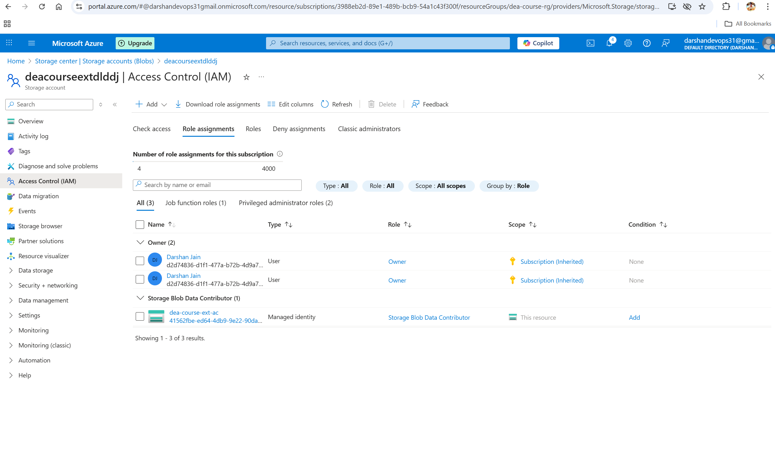 Error creating service credentials from Access Connector in Azure Databricks - Microsoft Q&A