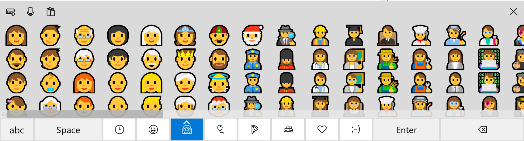 How to add kaomoji using touch-keyboard (windows 10)? - Microsoft Q&A