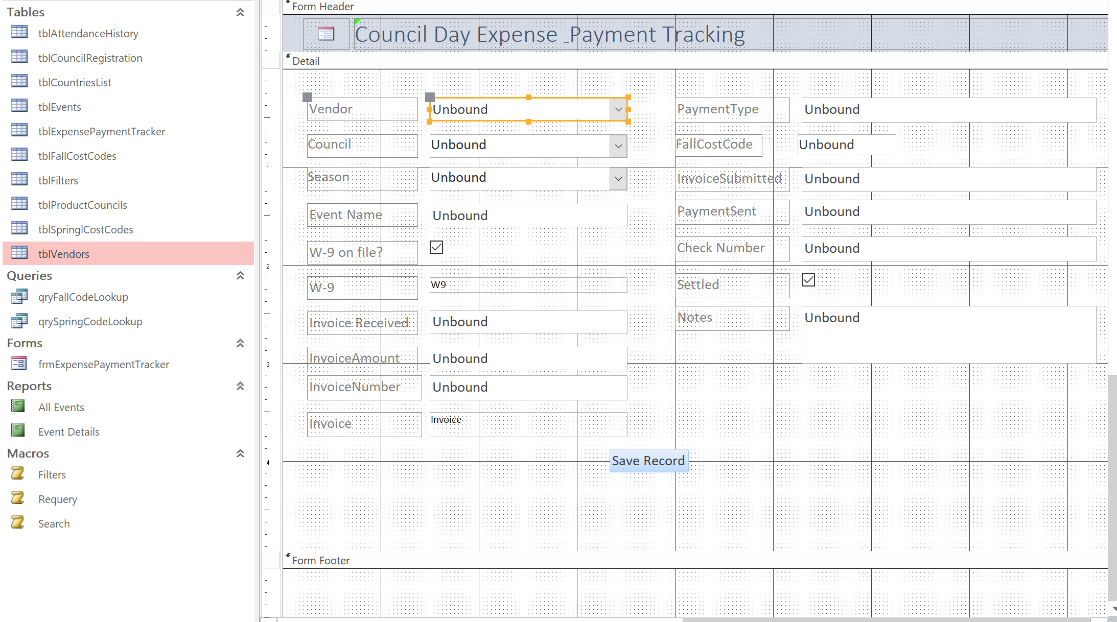 How to Display the Result of Query in MS Access Form Text Box ...