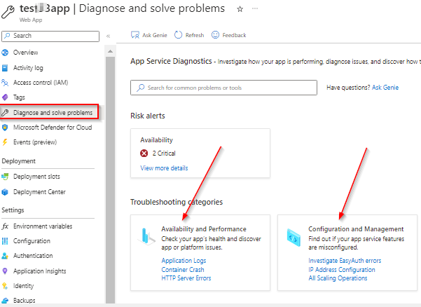 No longer able to monitor App Service instance count? Surely there must be a way - Microsoft Q&A