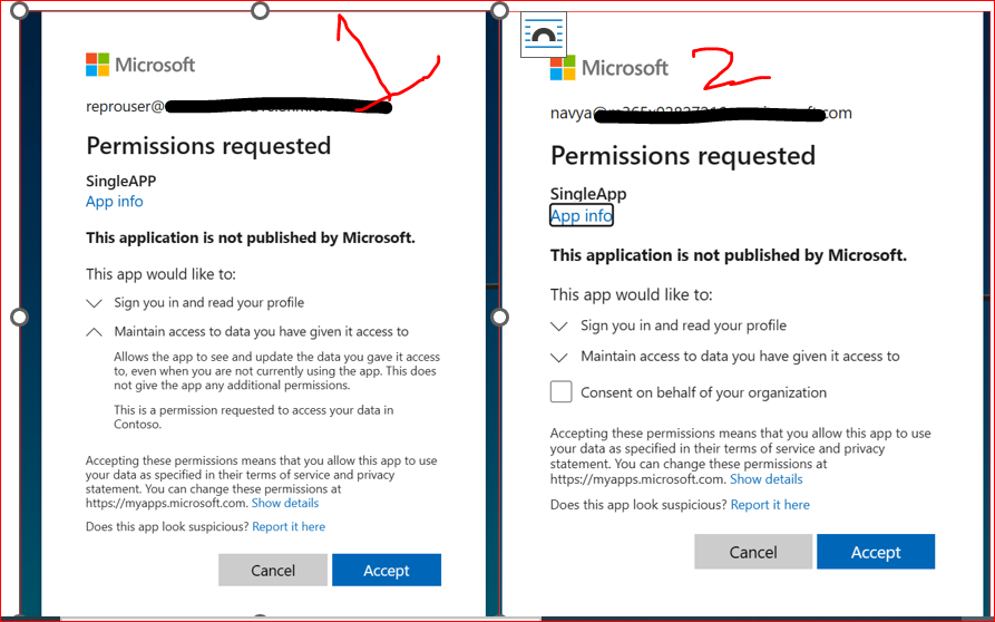 Why without Consent AzureAD Application Refresh Token gets delivered - Microsoft Q&A