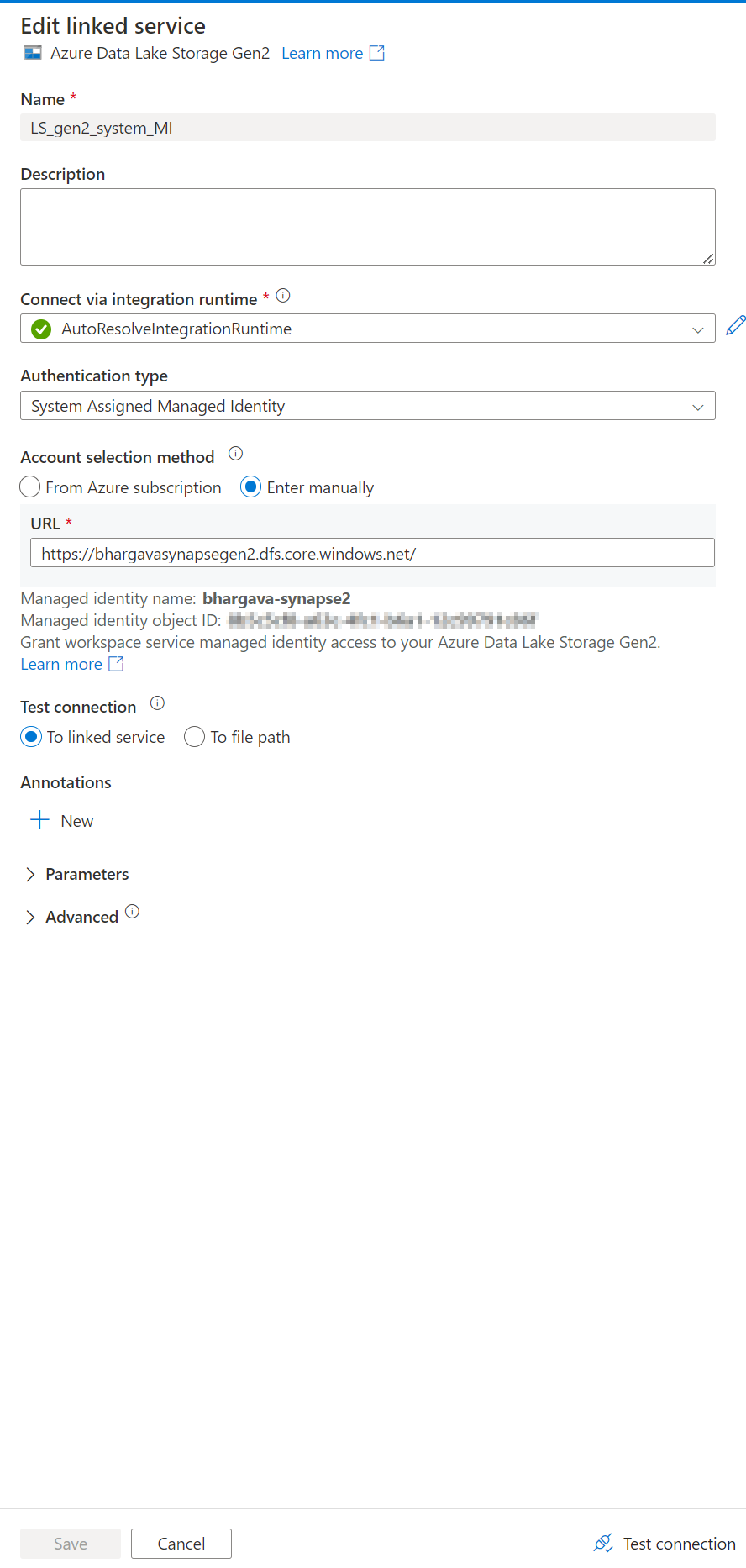 notebook issue with managed identity - Microsoft Q&A